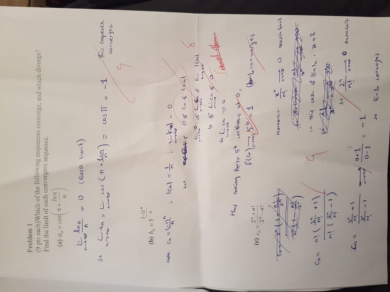 MATH 201 - Calculus and Analytical Geometry III - Exam 1 - Fall 2019/ ...